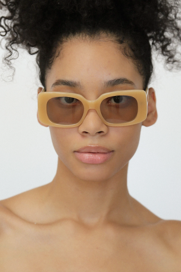 Lu Goldie | Coco Sunglasses Honey